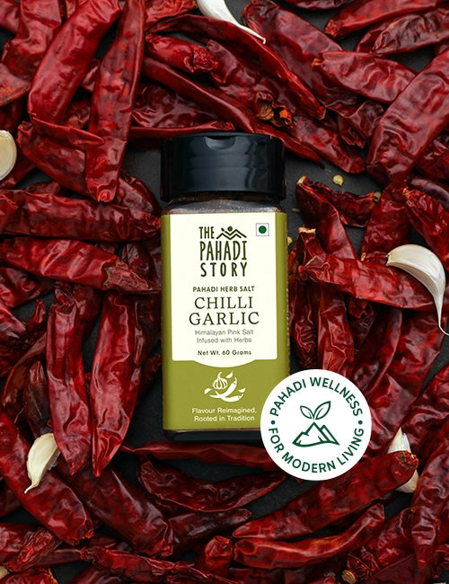 Buy Chilli Garlic Salt | Chilli Salt | Garlic Salt - The Pahadi Story