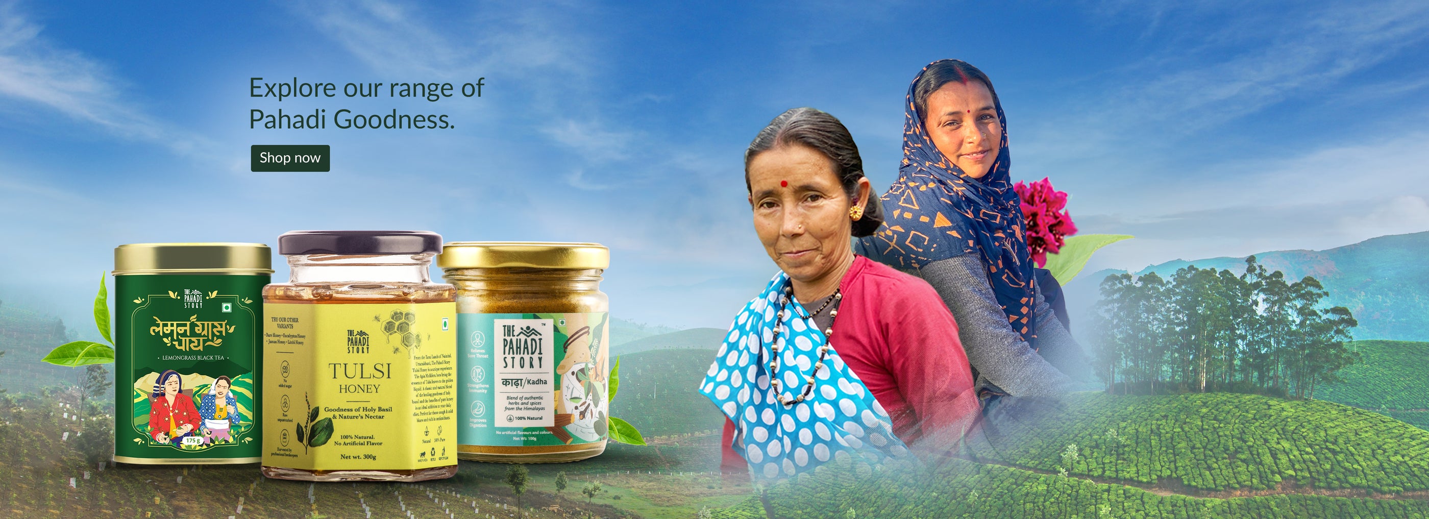 the pahadi story | 100 % Natural Ayurvedic Immunity Booster Products