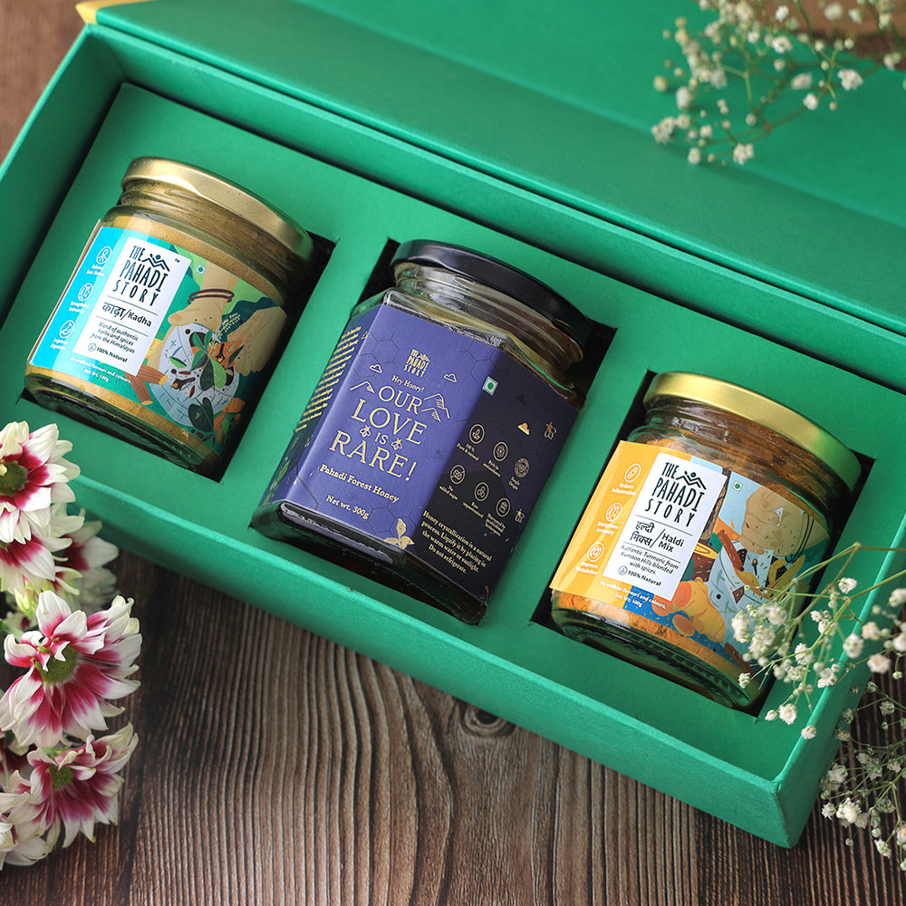 Buy Premium Tea Gift Sets Online - The Pahadi Story